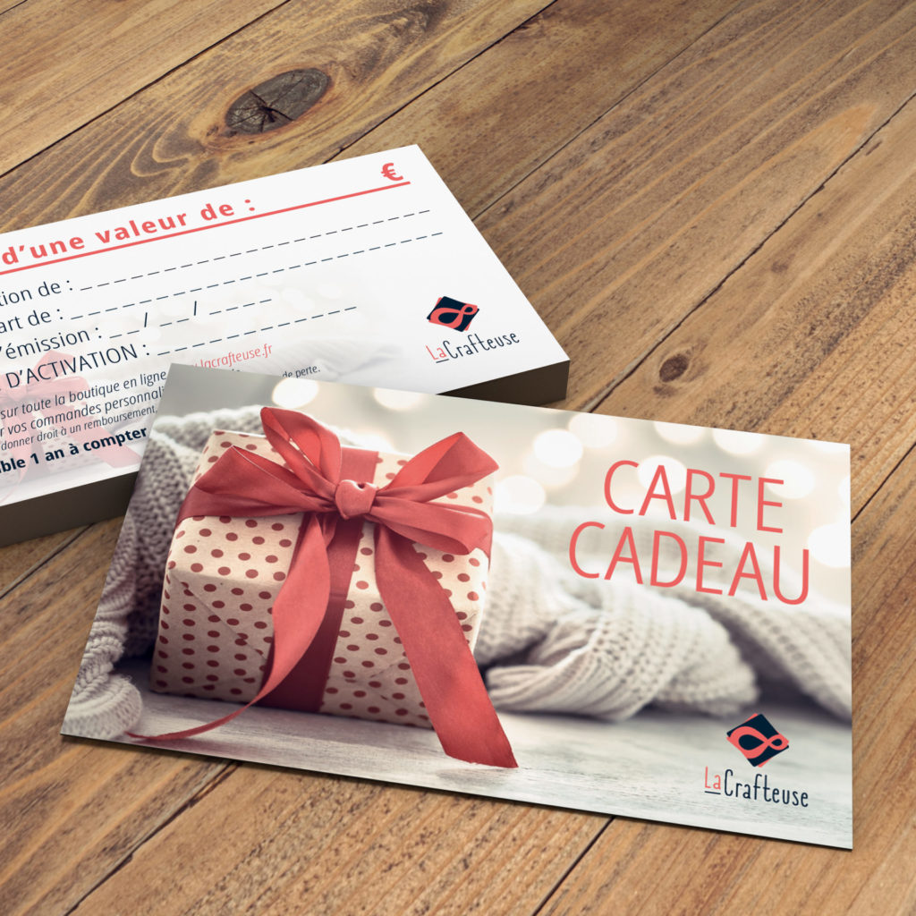 CARTE CADEAU - La Crafteuse